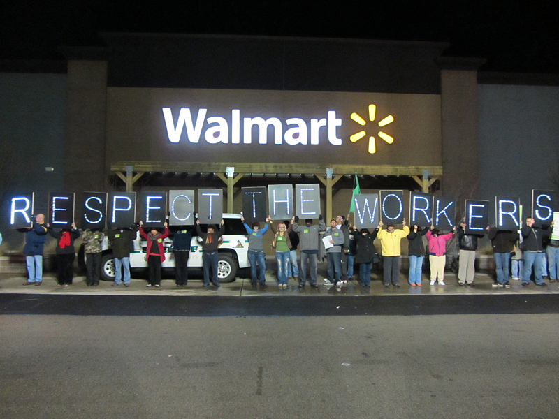 Occupy Naperville Protests Walmart and Economic Slavery - Action Network