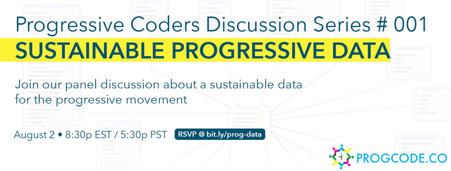 ProgCode Discussion #001 : Sustainable Data - Action Network