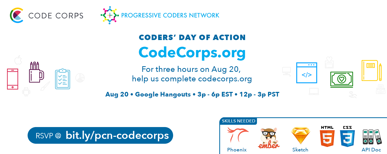Coders' Day of Action: Let's help CodeCorps.org - Action Network