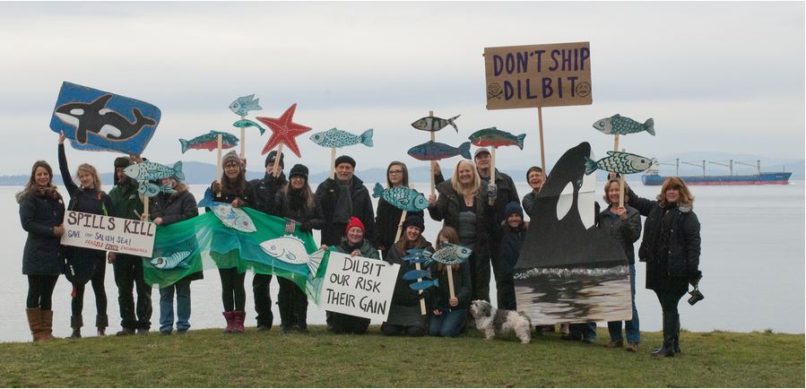 "Salish Sea Stands on Capitol Hill" day - Action Network