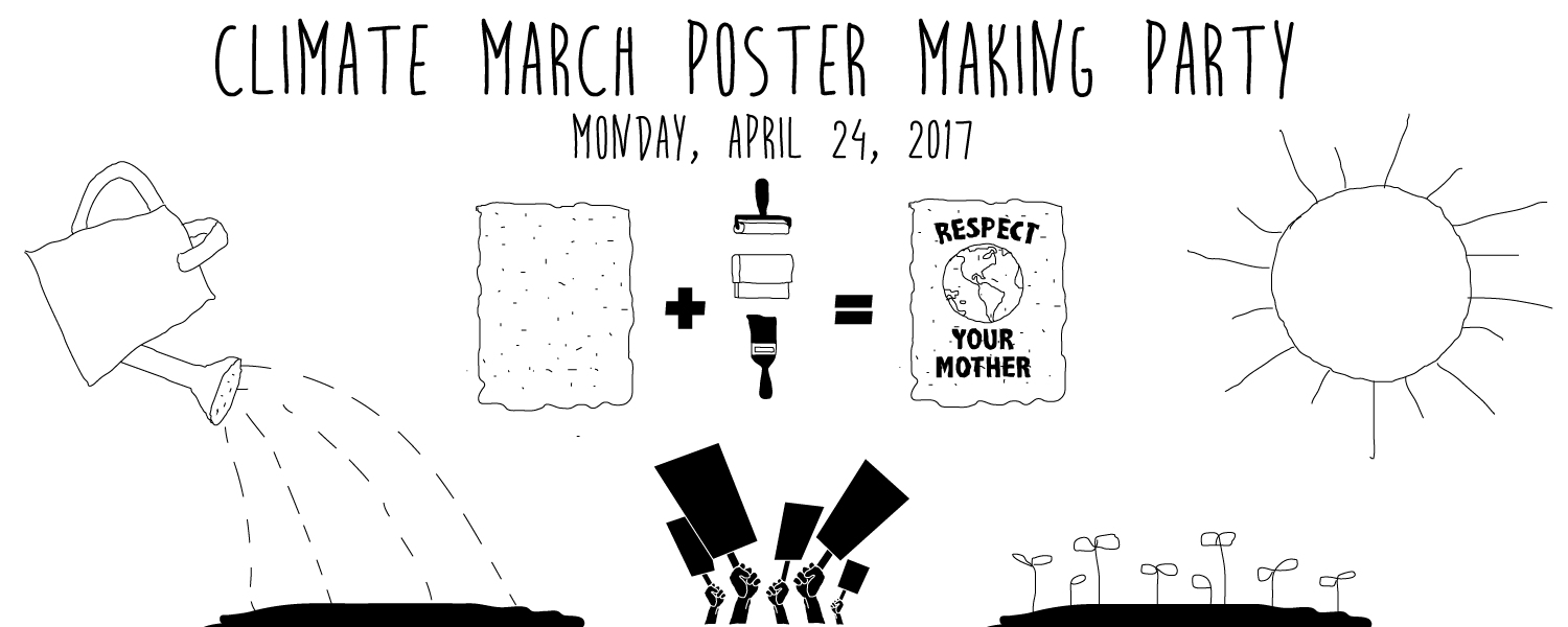 Climate March Poster Making Party - Action Network