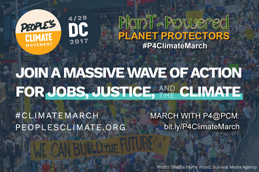 Poster Party for the Plant-Powered Planet Protectors - Action Network