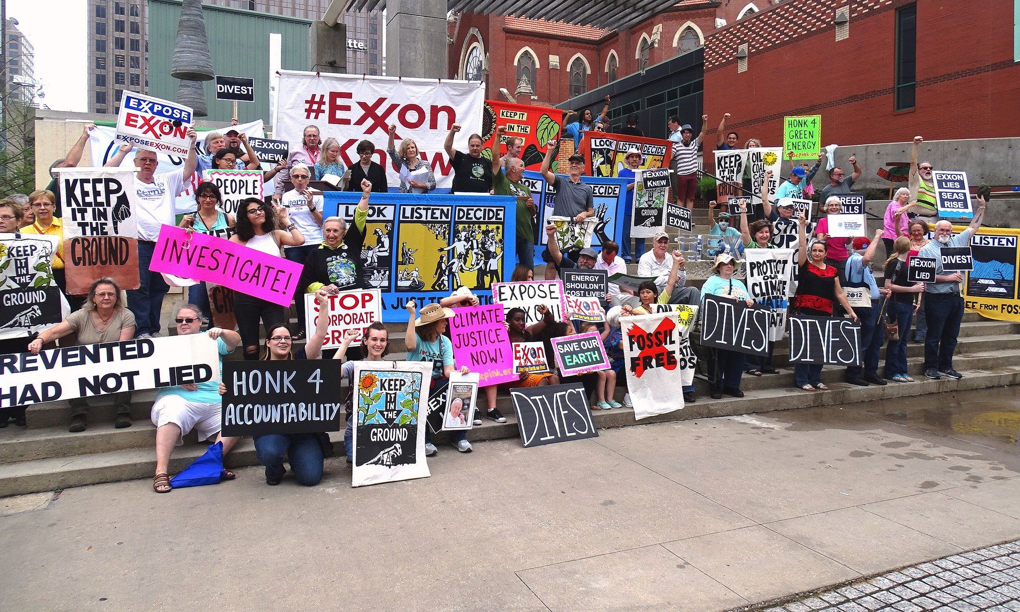 Protest 2017 ExxonMobil Shareholders Meeting - Action Network