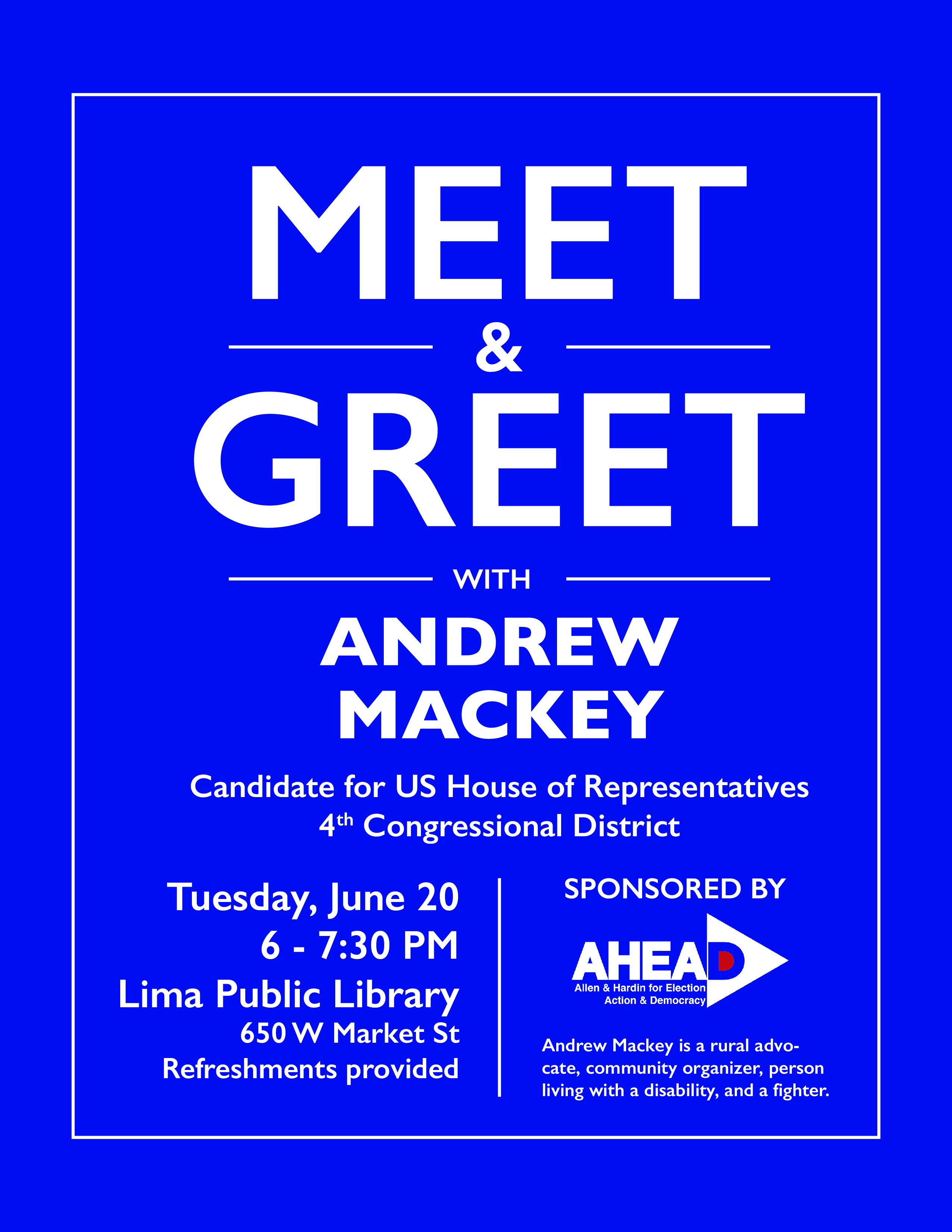 Andrew Mackey Meet and Greet - Action Network