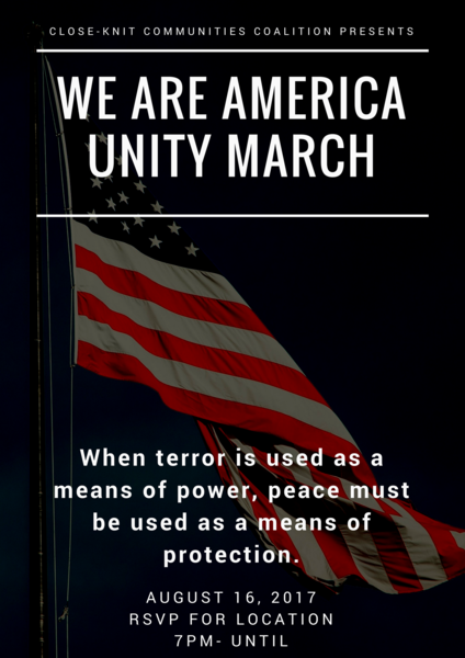 WE ARE AMERICA UNITY MARCH - Action Network
