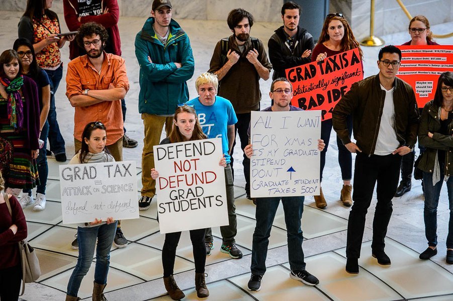 Grad Tax Rally to Save Higher Education - Action Network