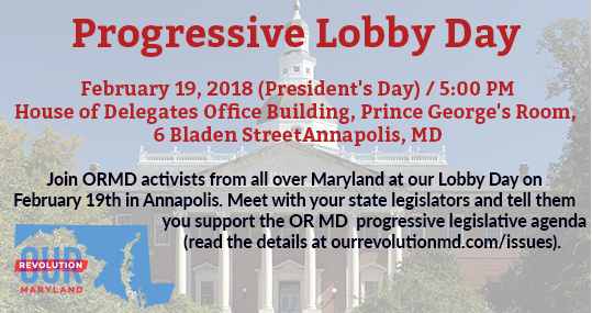 Progressive Lobby Day in Annapolis - Action Network