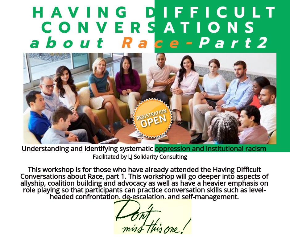 Having Difficult Conversations About Race PART TWO - Action Network