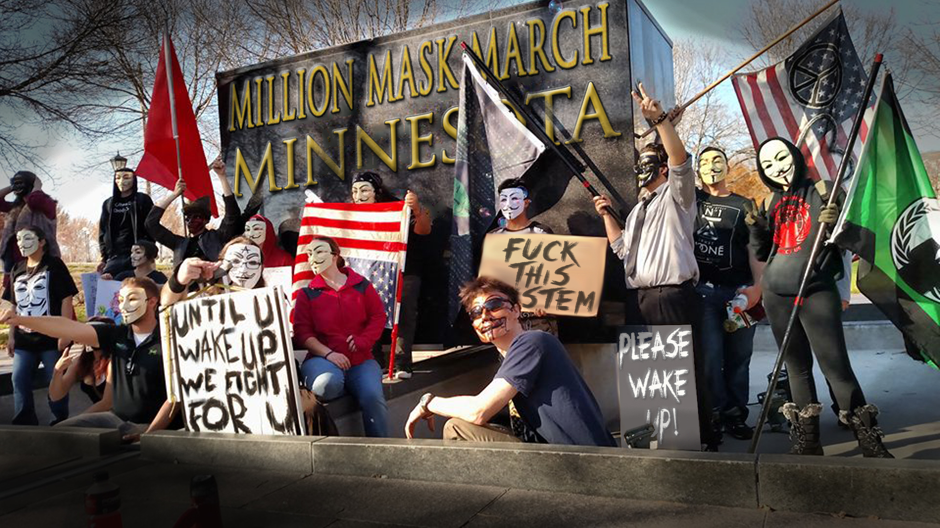 Million Mask March Minnesota 2018 - Action Network