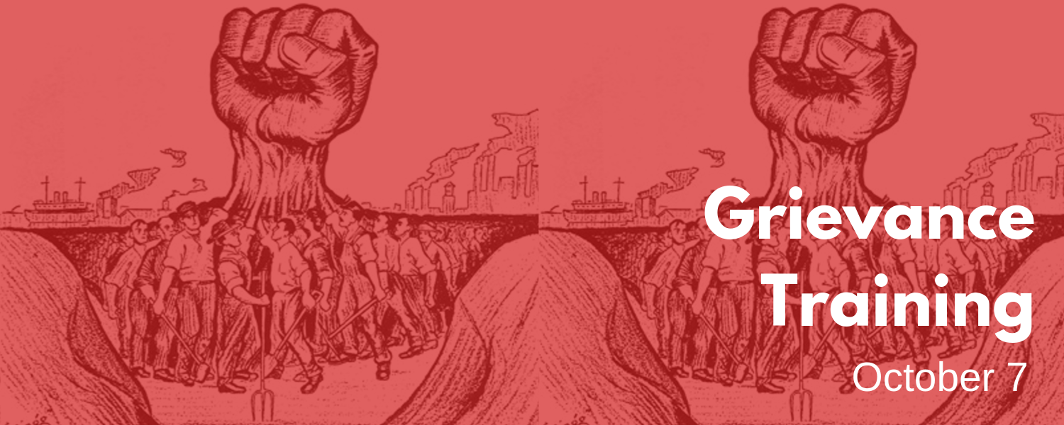 Grievance Training Oct. 2019 - Action Network