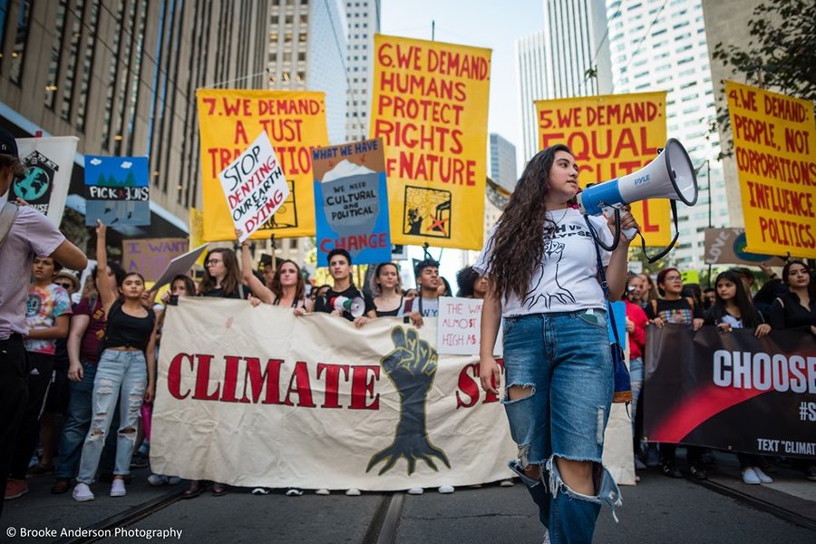 Youth Led Climate Strike to Divest from Destruction and Invest in a ...