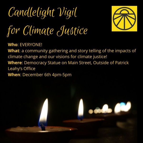 Candlelight Vigil for Climate Justice
