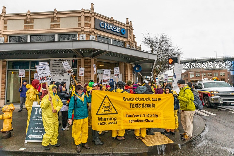 #StopTheMoneyPipeline - JPMorgan Chase Action - Action Network