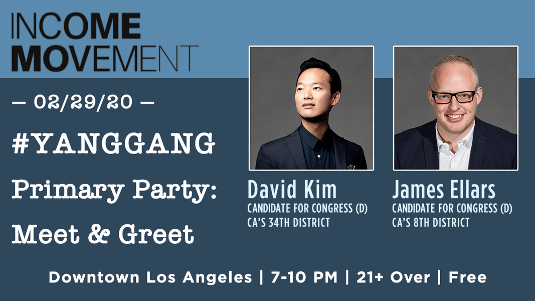 #YangGang Party For Congressional Candidates David Kim & James Ellars ...