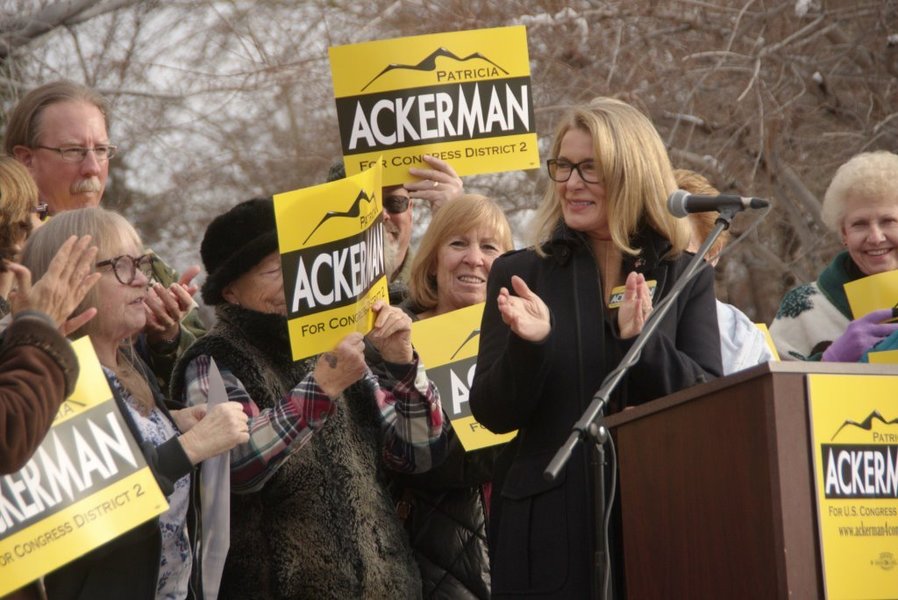 Patricia Ackerman files for NV02 Congressional Race