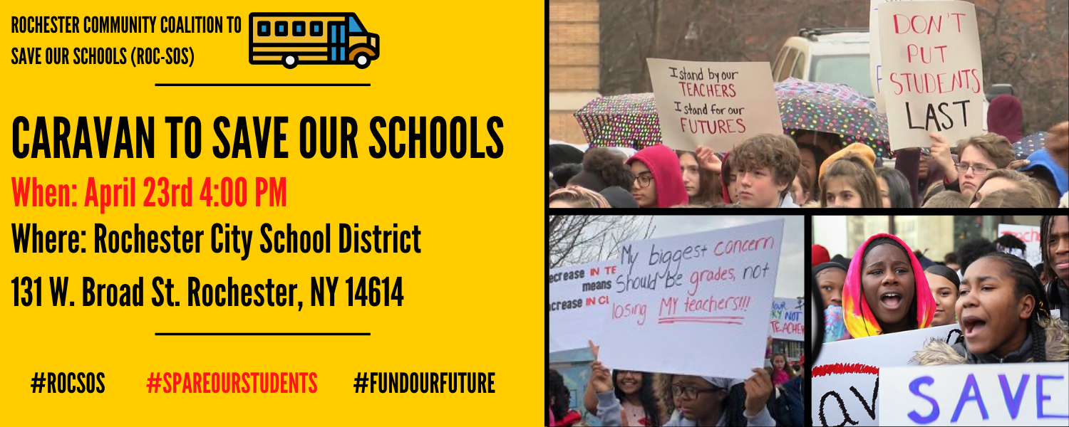 ROC-SOS Caravan to Save Our Schools - Action Network