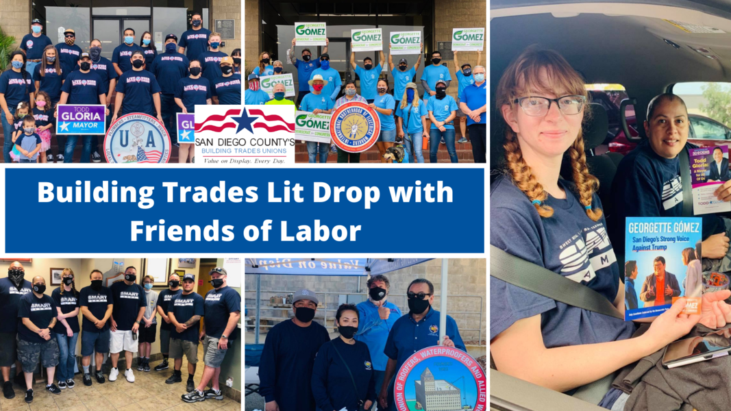 IBEW 569 Lit Drop with Friends of Building Trades & Labor (South Bay ...