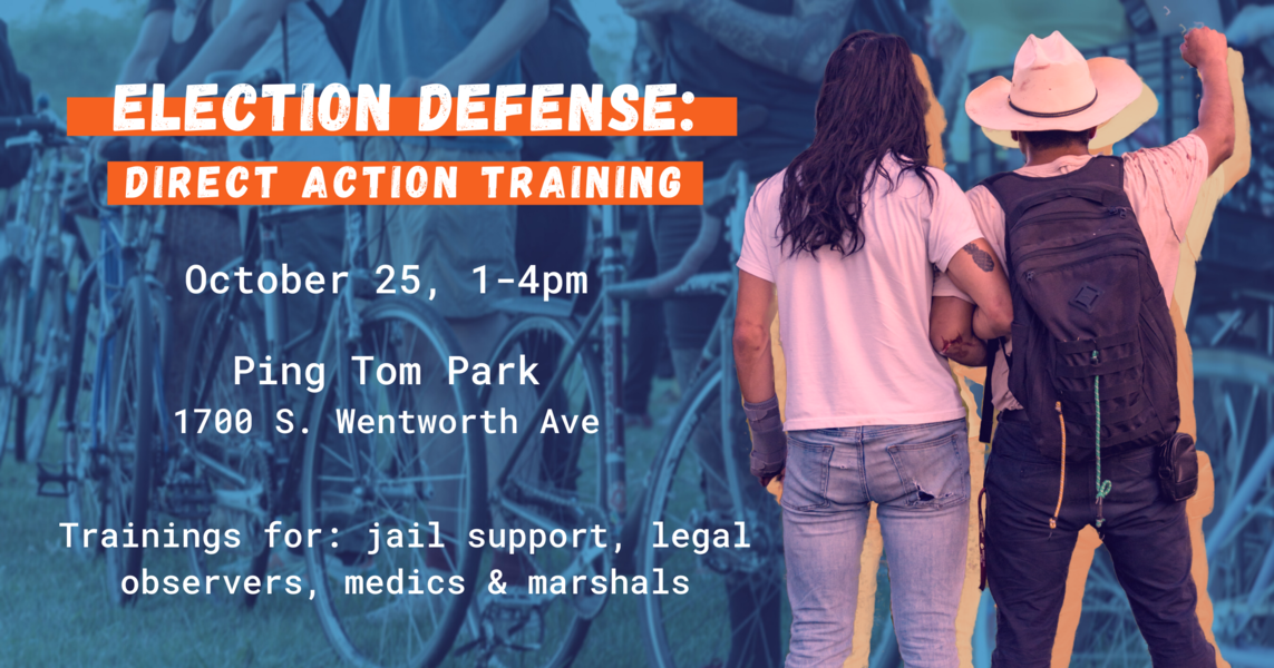Election Defense: Direct Action Training - Action Network