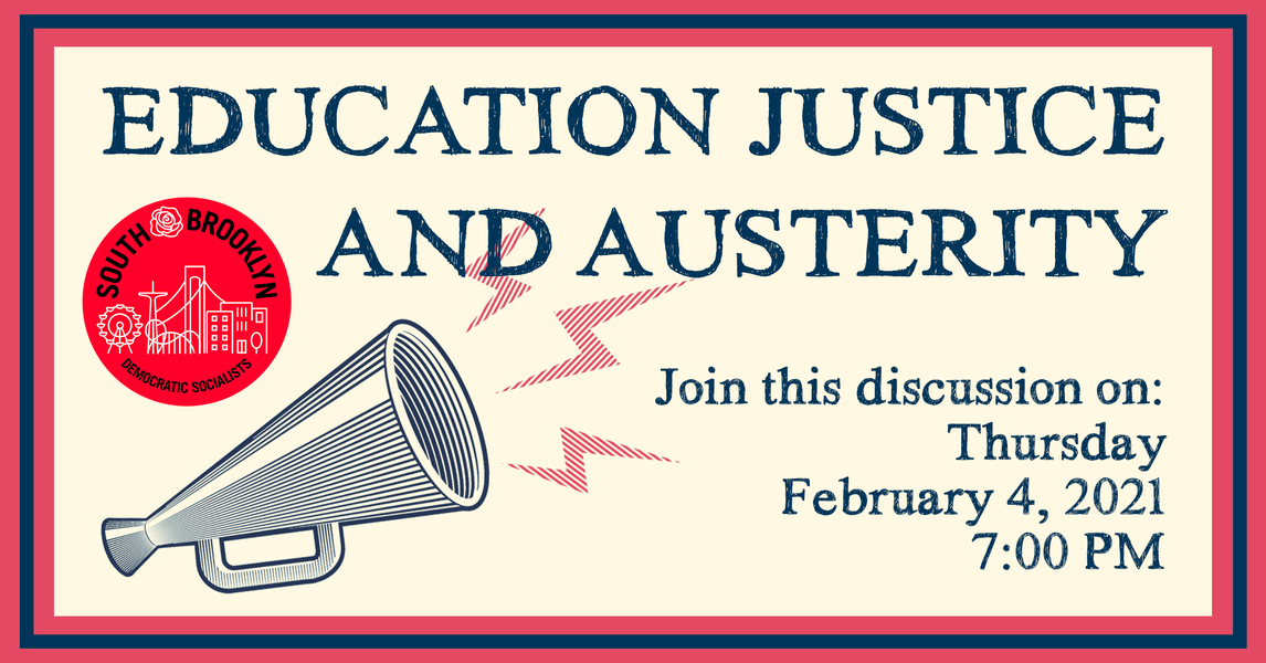 Education Justice and Oncoming Austerity: A Panel Discussion - Action ...