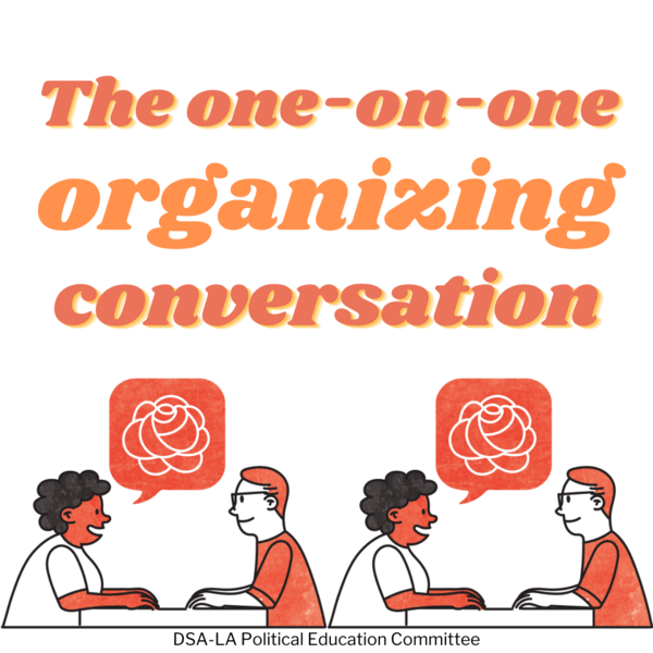 One-on-One Organizing Conversation Training
