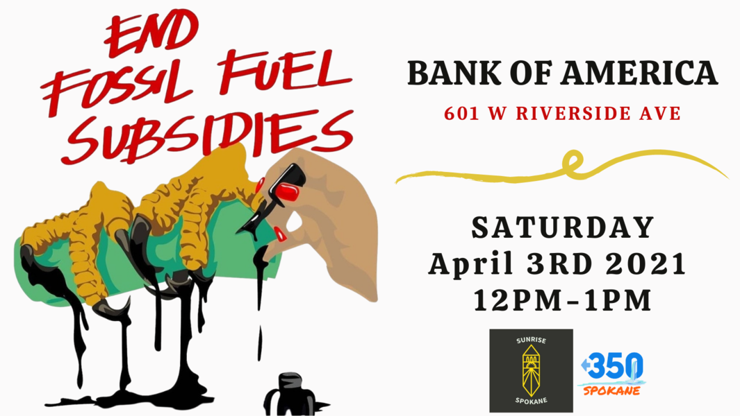 Build Back Fossil Free Bank of America