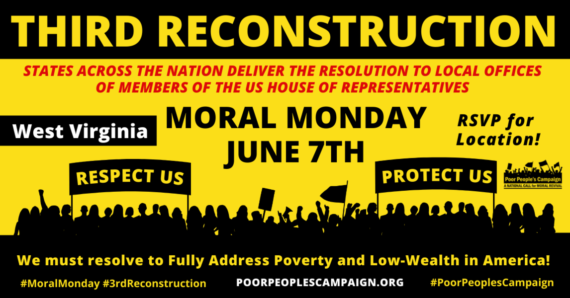 West Virginia Rally and Press Conference for a Third Reconstruction ...