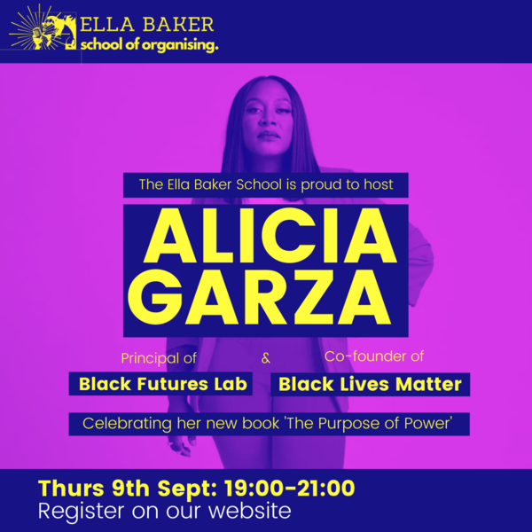 Ella Baker School in conversation with Alicia Garza, Co founder of ...