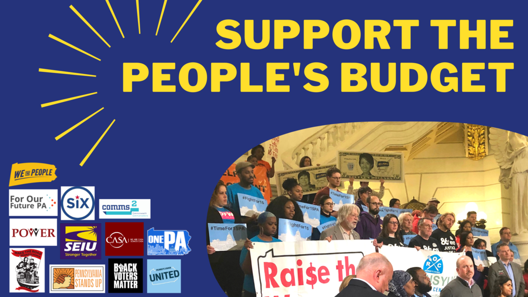 Support the People's Budget Series