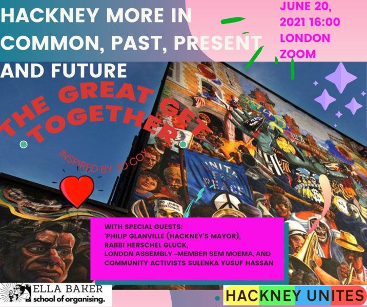 Hackney More in Common, past, present and future
