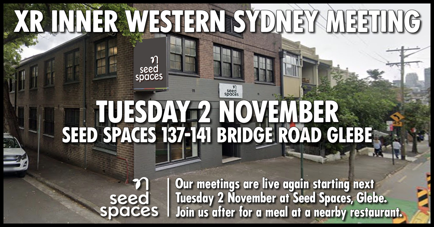 XR Inner Western Sydney Local Group Meeting - Action Network