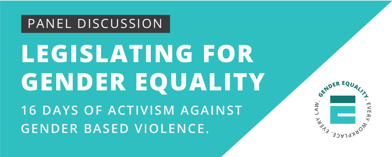 Legislating for Gender Equality - 16 Days of Activism Against Gender ...