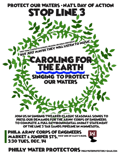 Stop Line 3 Caroling! - Action Network
