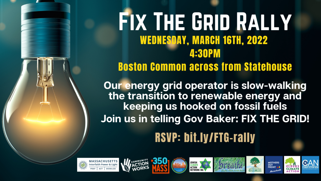 Fix the Grid Rally Boston - Action Network