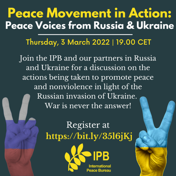 Peace Movement in Action: Peace Voices from Russia and Ukraine