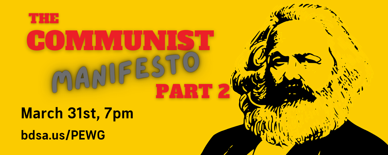 March Meeting and Communist Manifesto Chapter 2 reading - Action Network