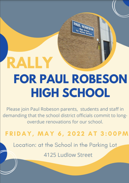 Rally for Paul Robeson High School! We Demand A Safe Building! - Action ...
