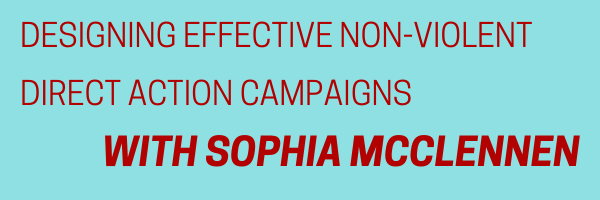 Designing Effective Non-Violent Direct Action Campaigns with Sophia ...