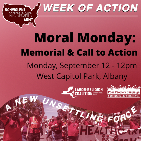 Moral Monday: Memorial & Call to Action - Action Network