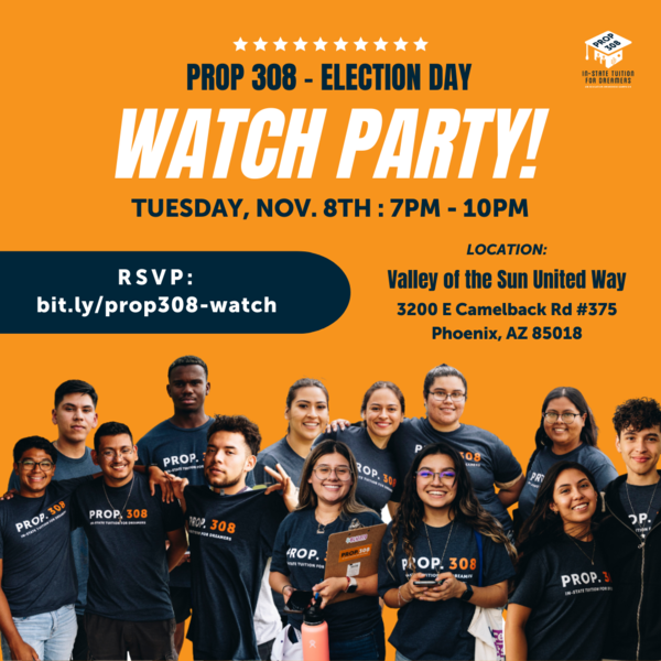 Prop. 308: Election Day Watch Party
