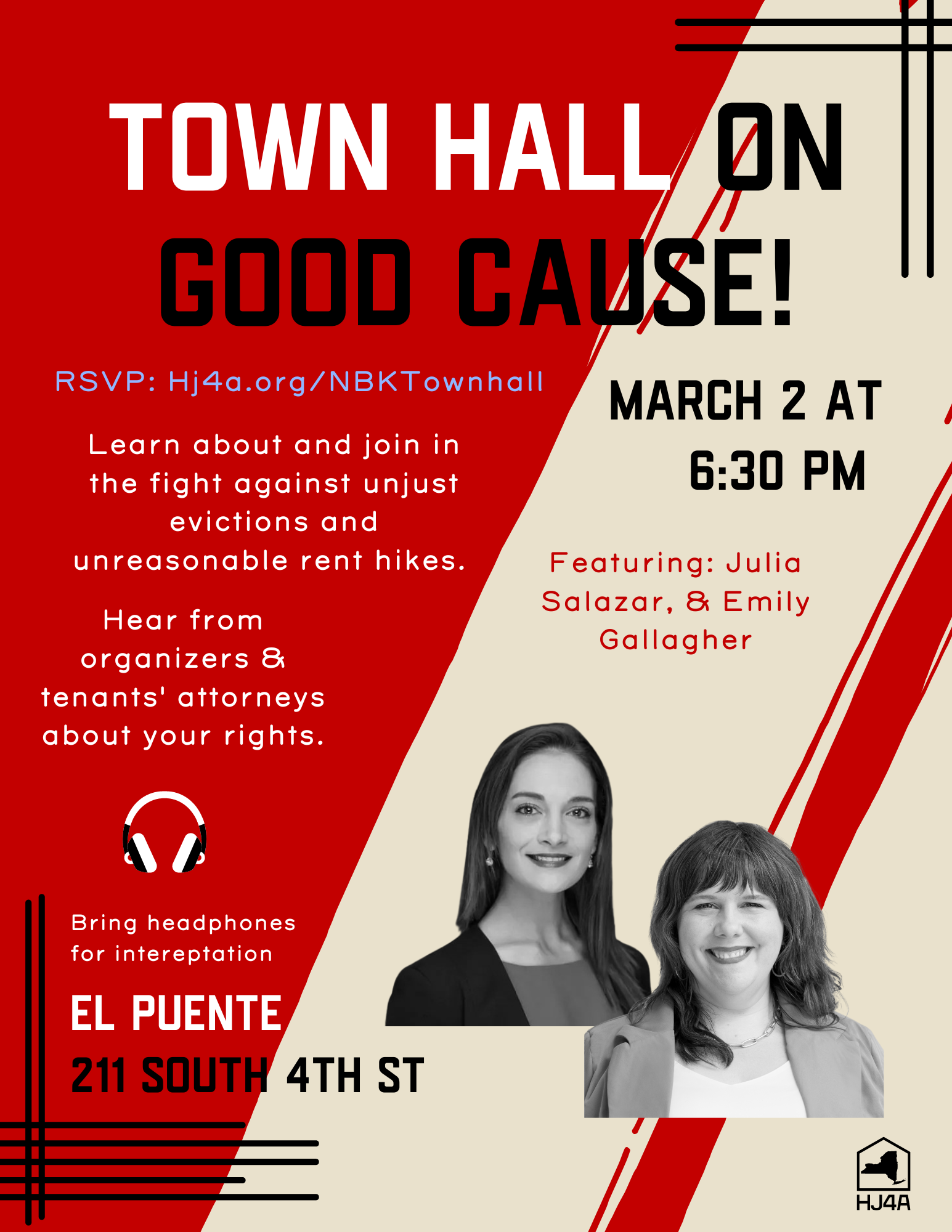 North Brooklyn Town Hall with Julia Salazar and Emily Gallagher ...