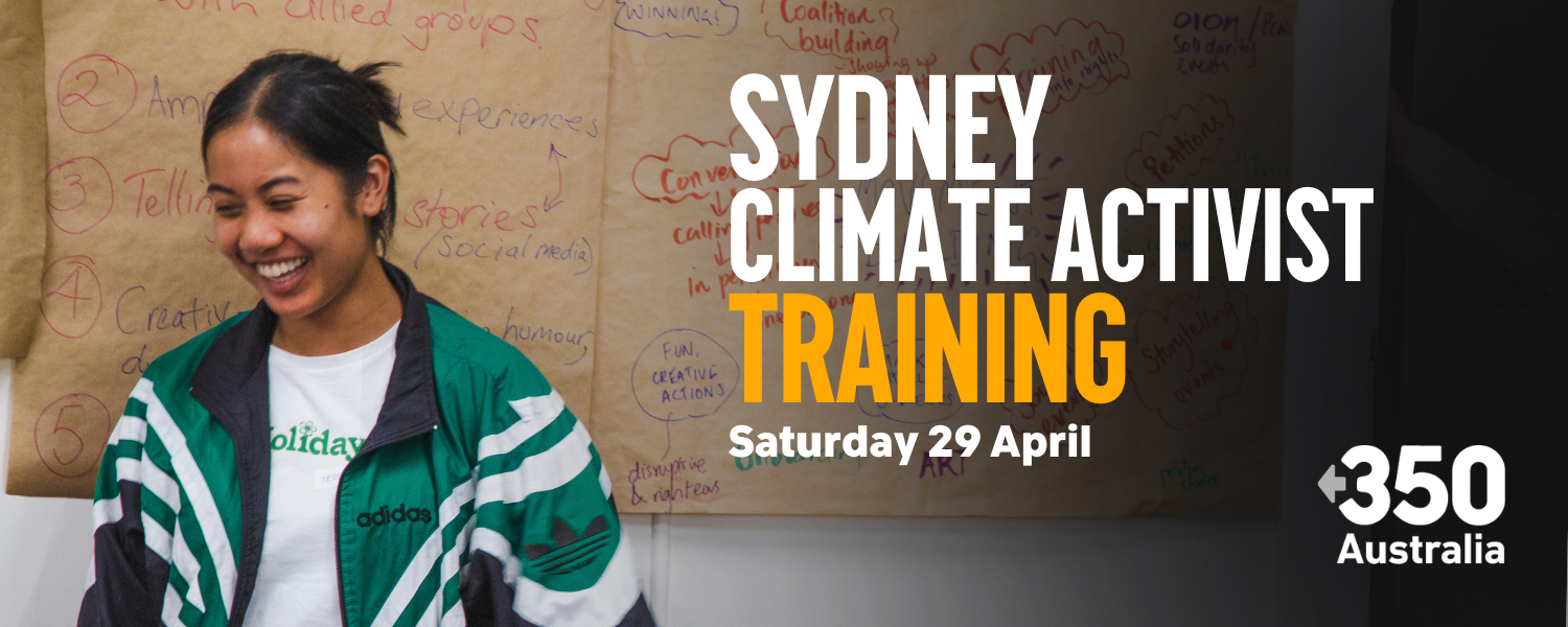 NSW/ACT Climate Activist Training with 350