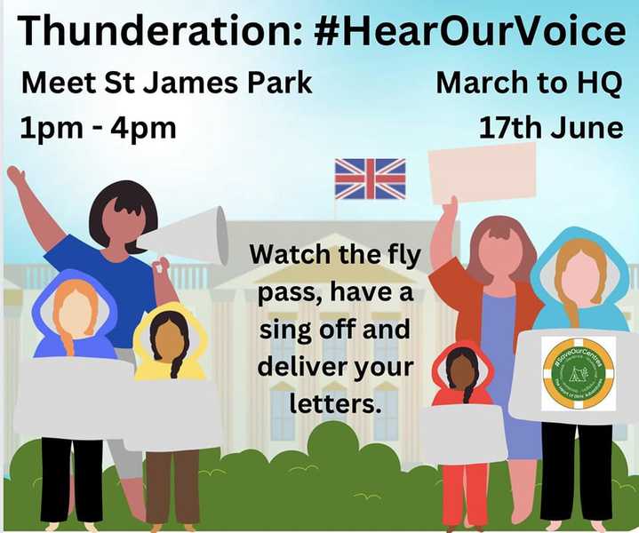 Thunderation! #HearOurVoice - Sat 17th June... London - Action Network