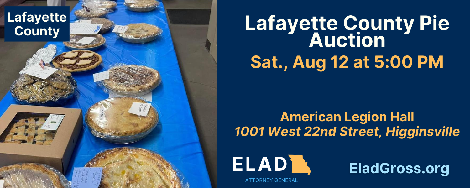 Lafayette County Pie Auction