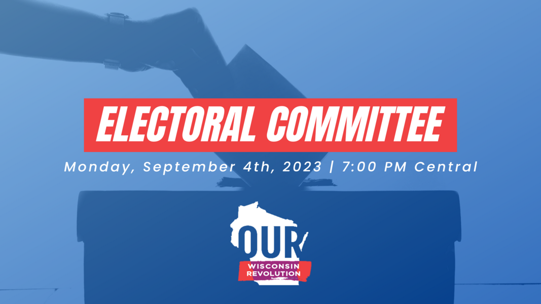 Electoral Committee Re-Launch - Action Network