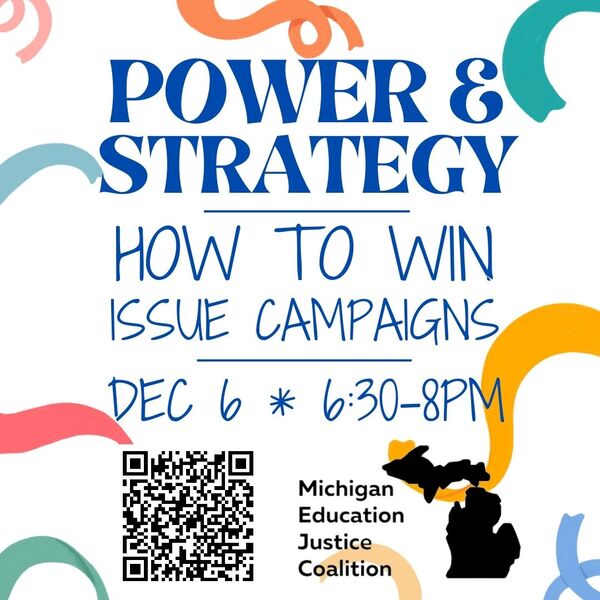 12/6: Power & Strategy: How To Win Issue Campaigns
