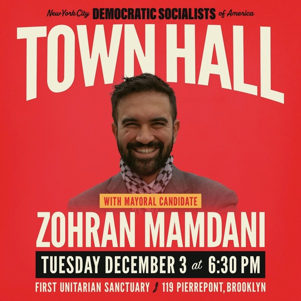 Zohran Mamdani & NYC-DSA Town Hall - Virtual Option - Action Network Zohran Mamdani & NYC-DSA Town Hall - Virtual Option - Action Network