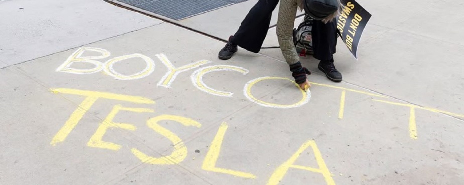 Tesla Takedown & Boycott Tesla, Mülheim-Kärlich / Koblenz Germany ...