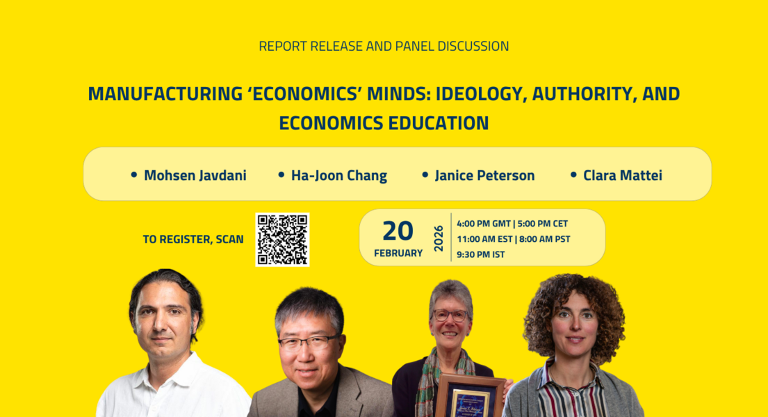 Manufacturing ‘Economics’ Minds: Ideology, Authority, and Economics ...