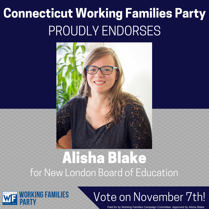 Volunteer for Alisha Blake for New London Board of Education! - Action ...