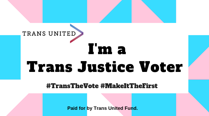 Pledge to be a Trans Justice Voter on November 6th. - Action Network